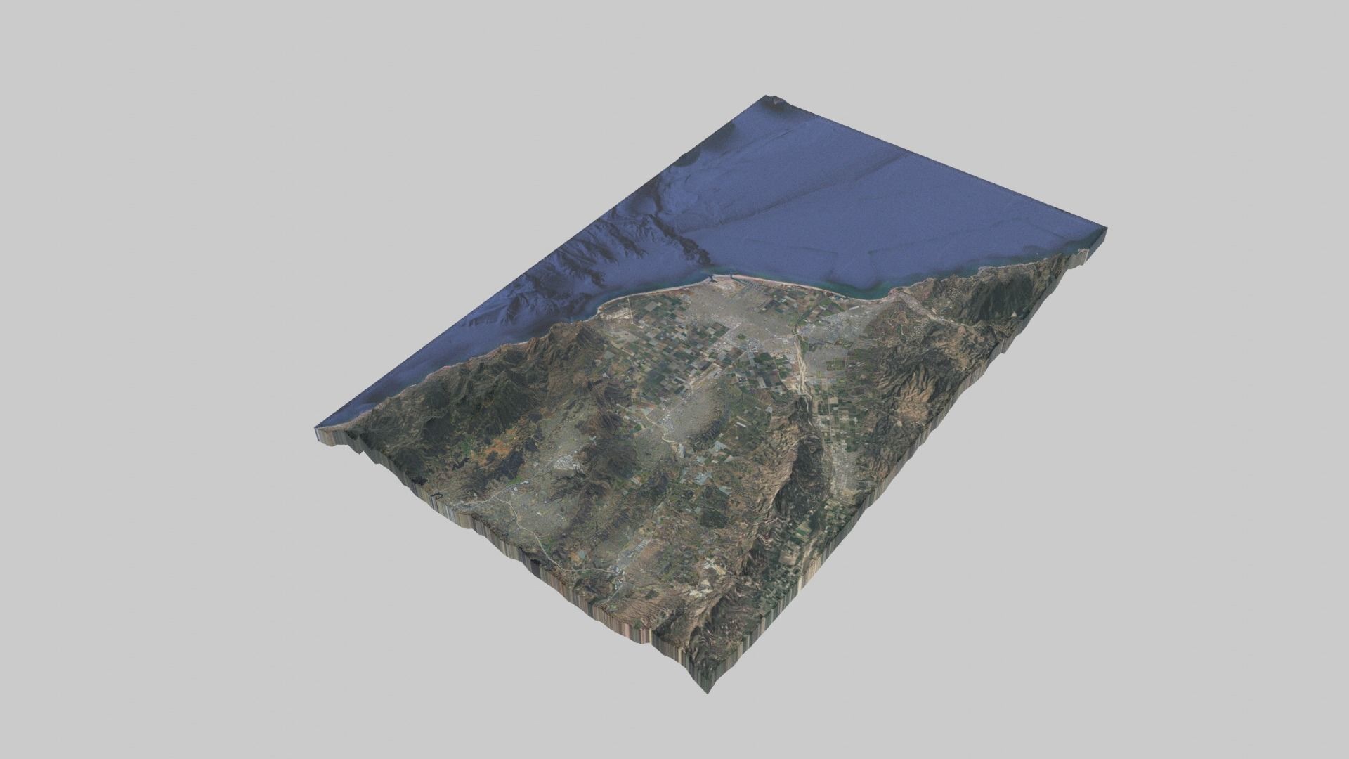 3D model Oxnard City VR / AR / low-poly | CGTrader