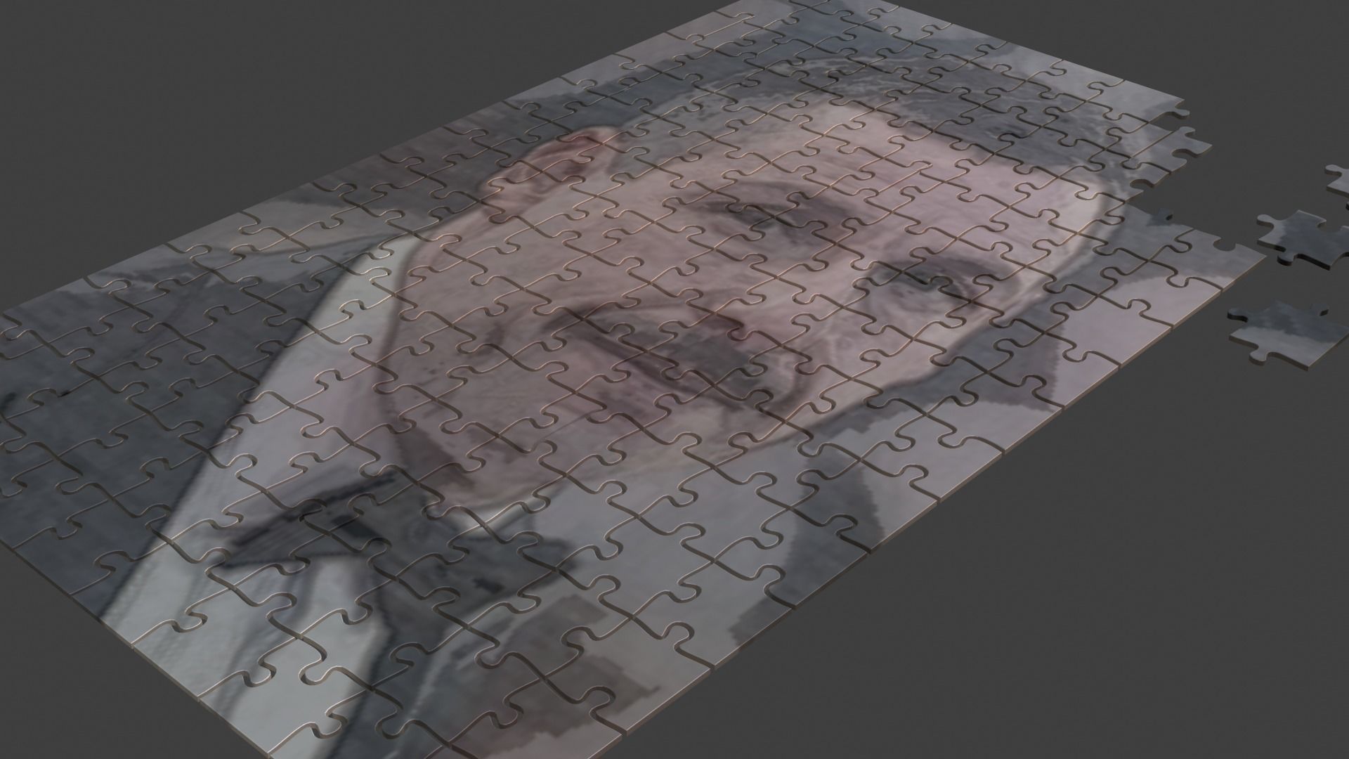 3D model Adam Sandler Puzzle VR / AR / low-poly | CGTrader