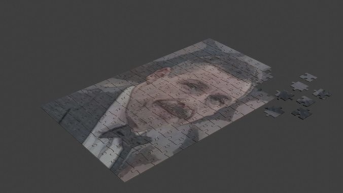 3D model Adam Sandler Puzzle VR / AR / low-poly | CGTrader