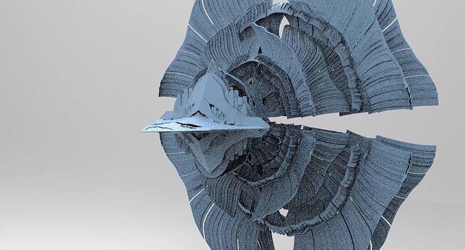 Ancient Alien spear tower 2 3D model | CGTrader