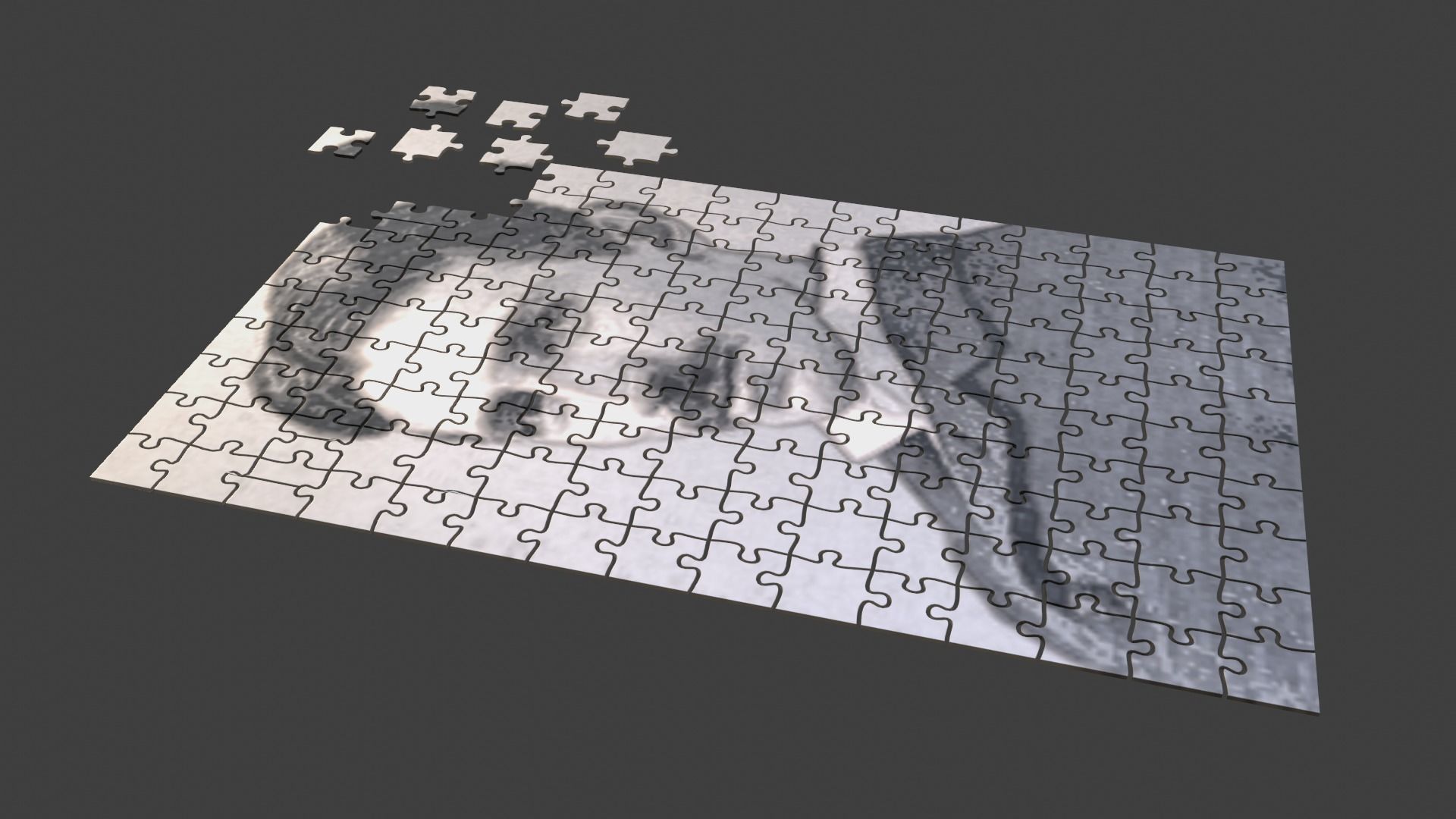 3D model nicola tesla Puzzle VR / AR / low-poly | CGTrader