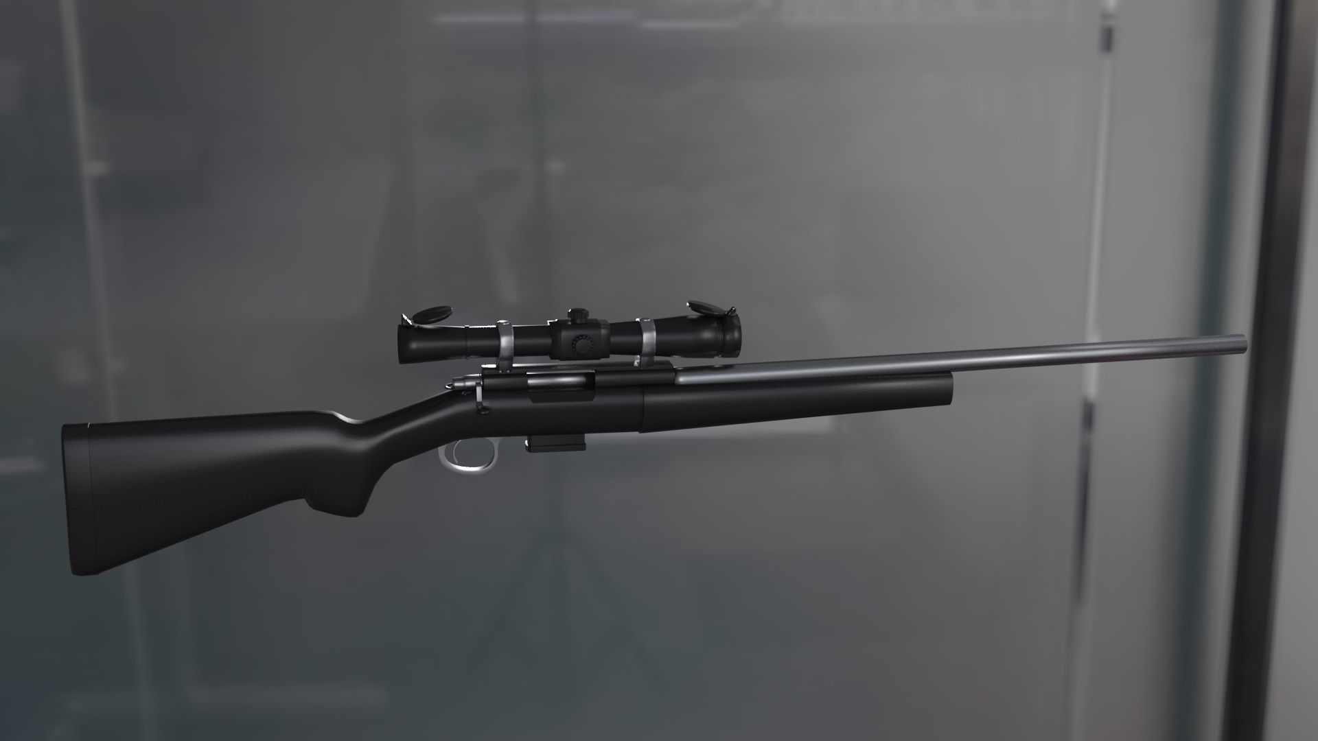 M24 Sniper rifle free 3D model | CGTrader