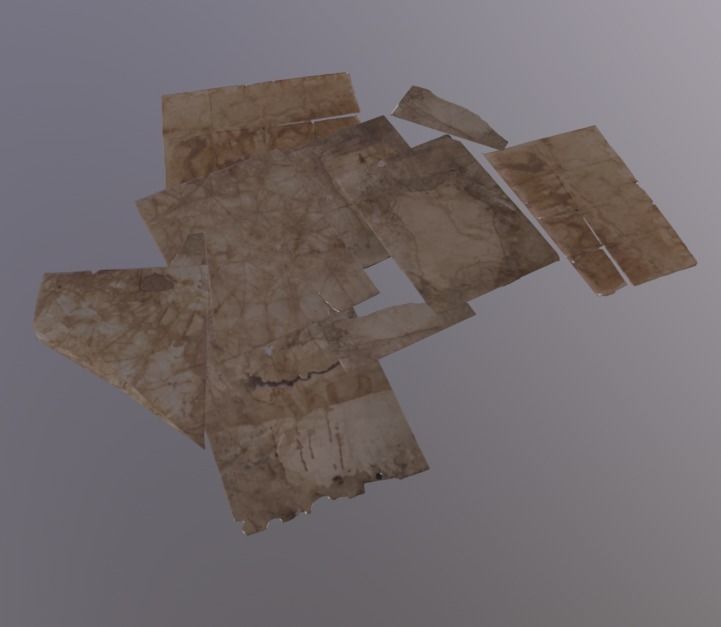 3D model Stained Paper Group VR / AR / low-poly | CGTrader