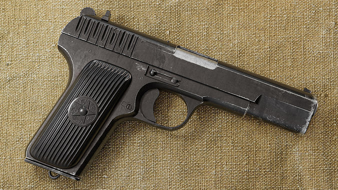3D model TT-33 Tokarev VR / AR / low-poly | CGTrader