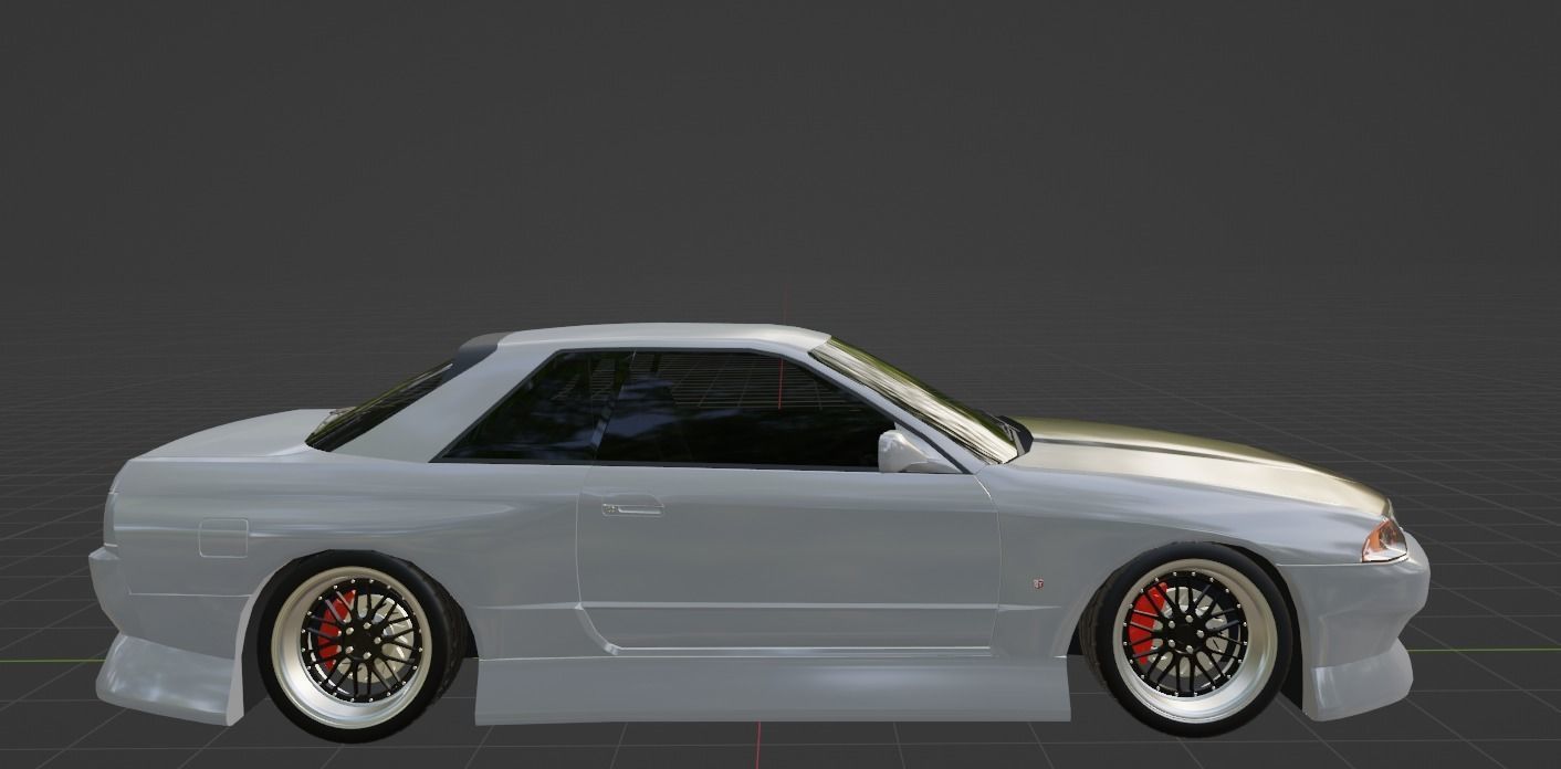 Nissan Skyline R32 JDM 3D model | CGTrader