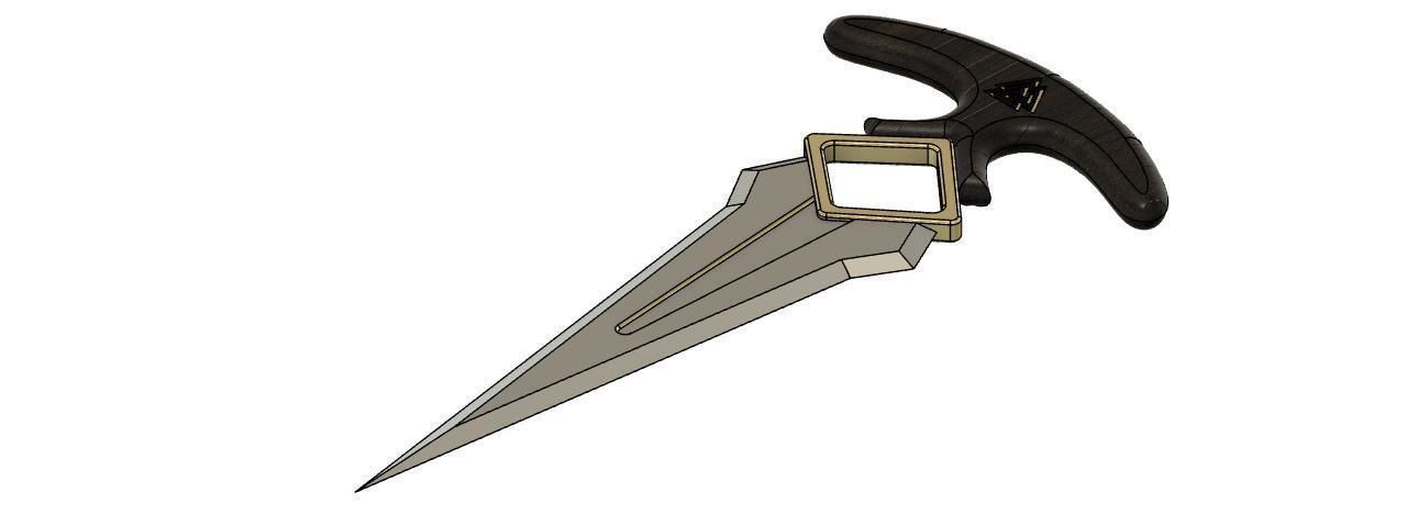 Loki Odinsons Push Dagger 3D model 3D printable | CGTrader