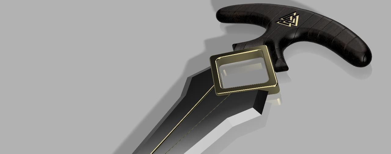 Loki Odinsons Push Dagger 3D model 3D printable | CGTrader