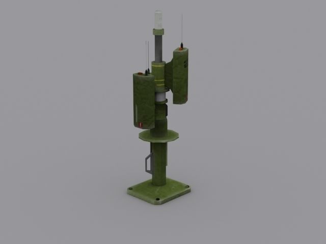 3D model Sci fi sensor model VR / AR / low-poly | CGTrader