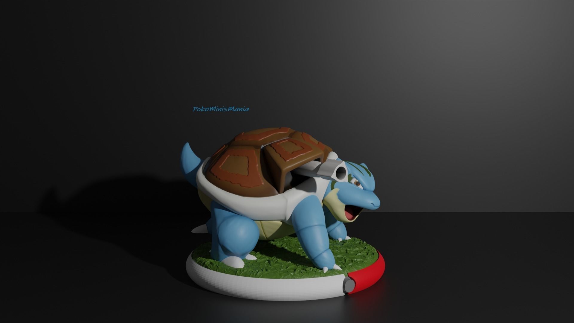 Clone Squirtle Wartortle and Blastoise 3D print model 3D model 3D ...