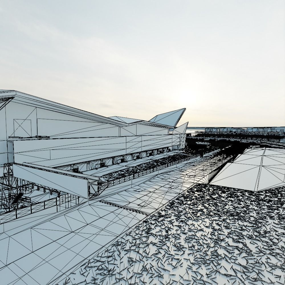 3D model Silverstone Circuit - International Segment - UK VR / AR / low ...