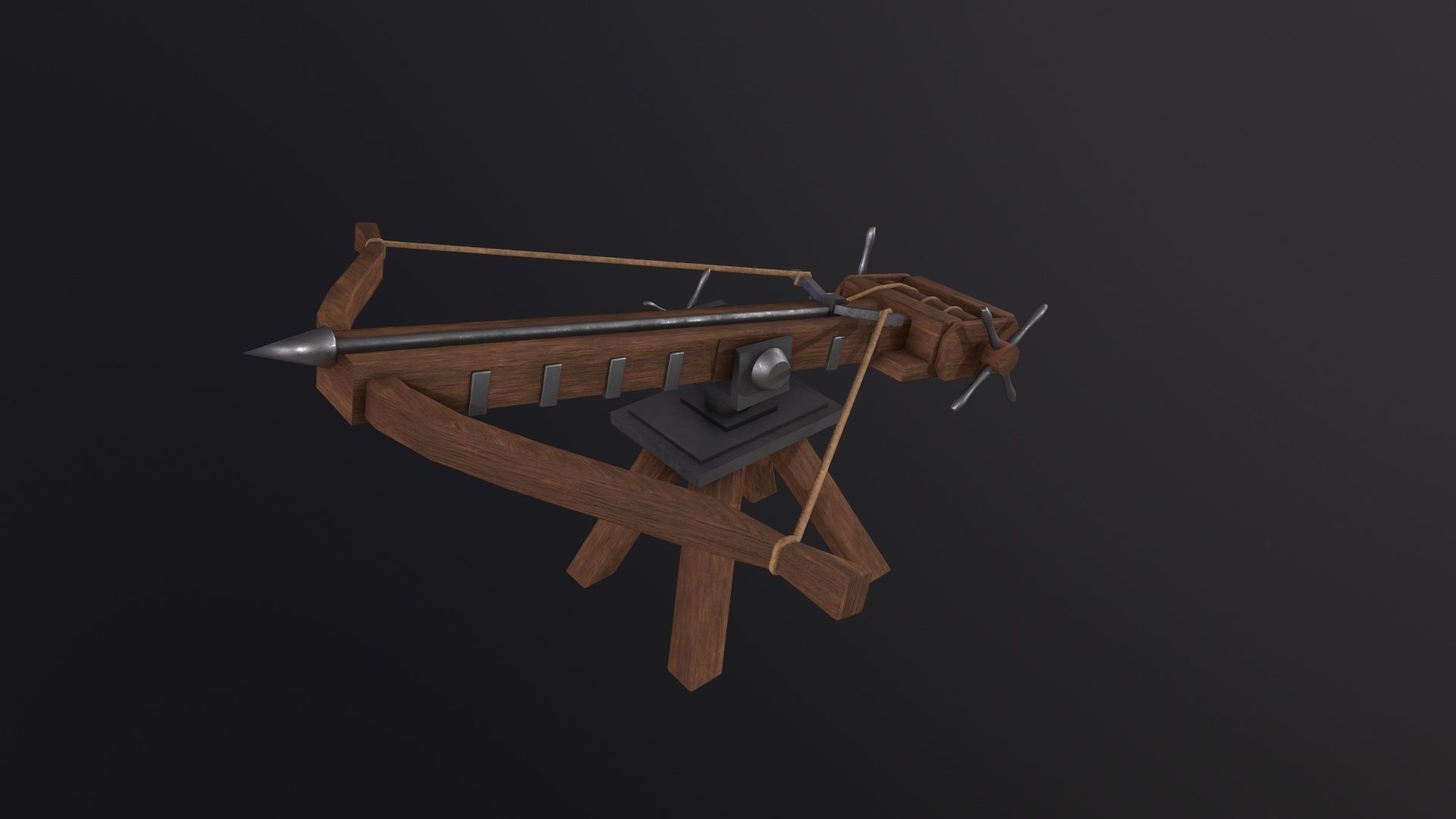 3D model Medieval Ballista 3D Model VR / AR / low-poly | CGTrader