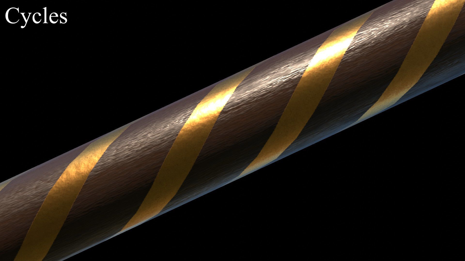 3D model Cossack Ceremonial Mace Bulava VR / AR / low-poly | CGTrader