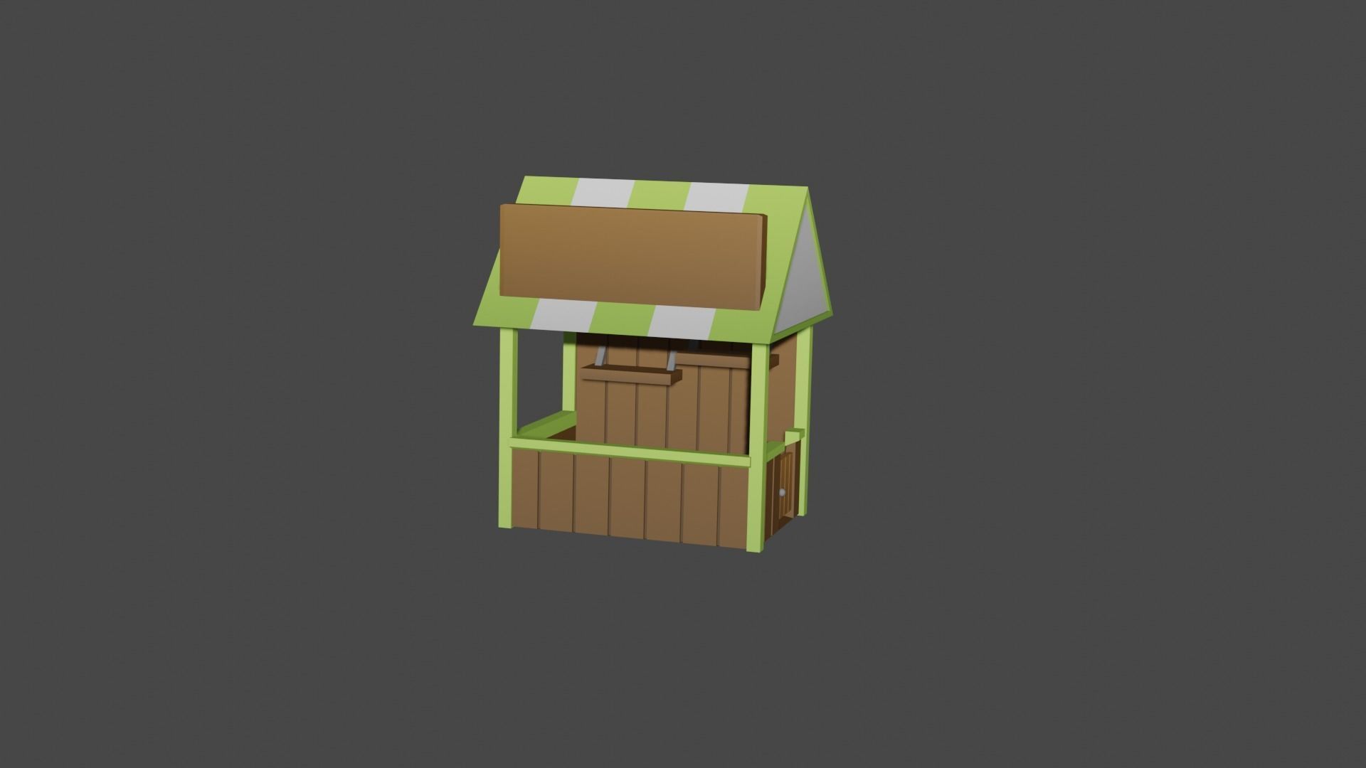 3D model Festival Carnival Stands Low Poly VR / AR / low-poly | CGTrader