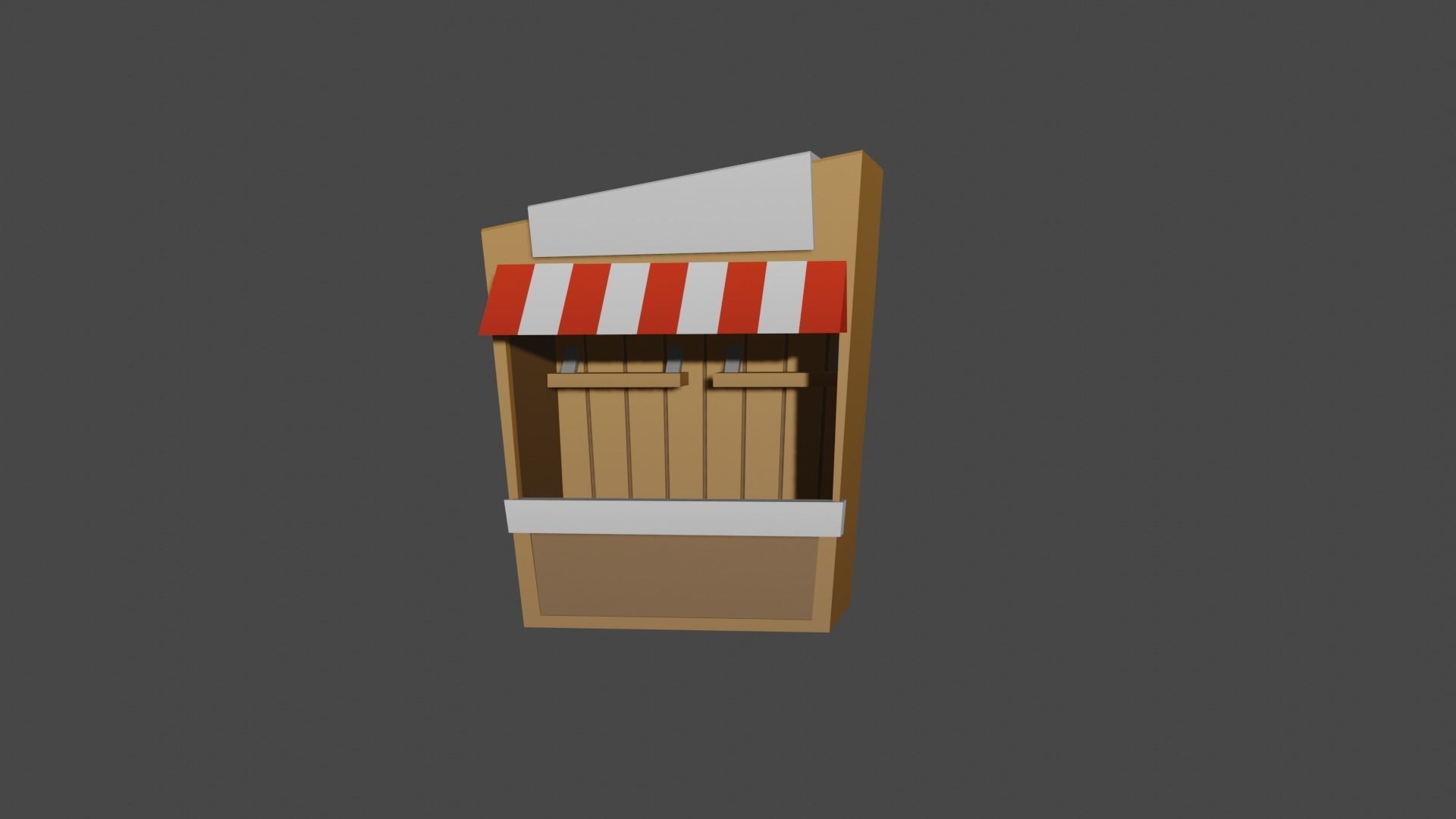 3D model Festival Carnival Stands Low Poly VR / AR / low-poly | CGTrader