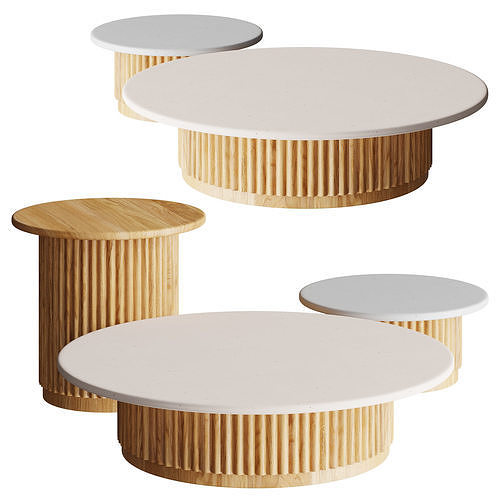 TRIBE OTTO table 3D model | CGTrader