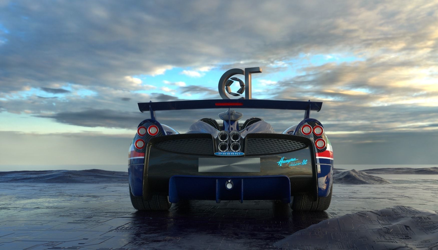 Pagani Huayra Tricolore 2021 3D model 3D model | CGTrader