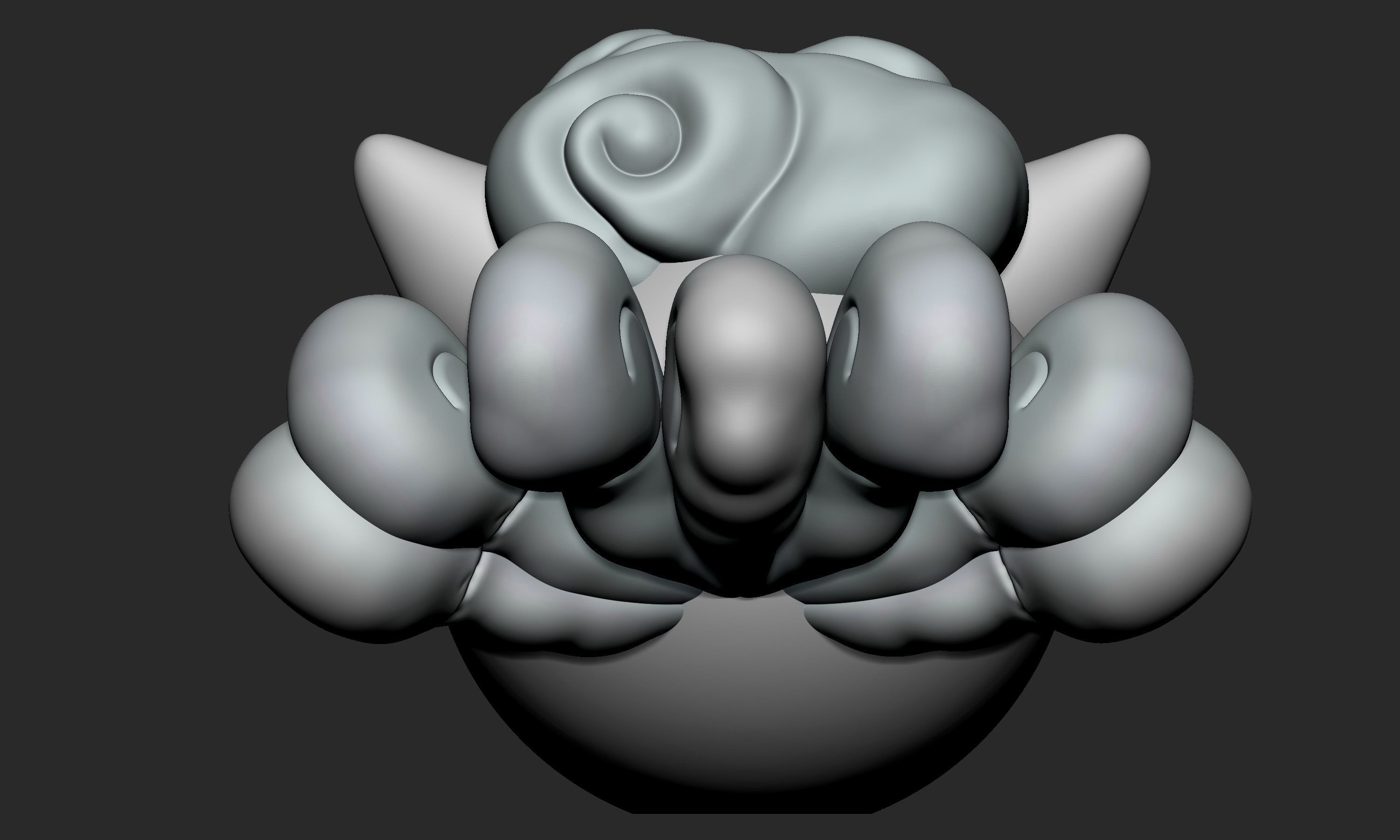 Pokemon Alolan Vulpix Pokeball 3D model 3D printable | CGTrader