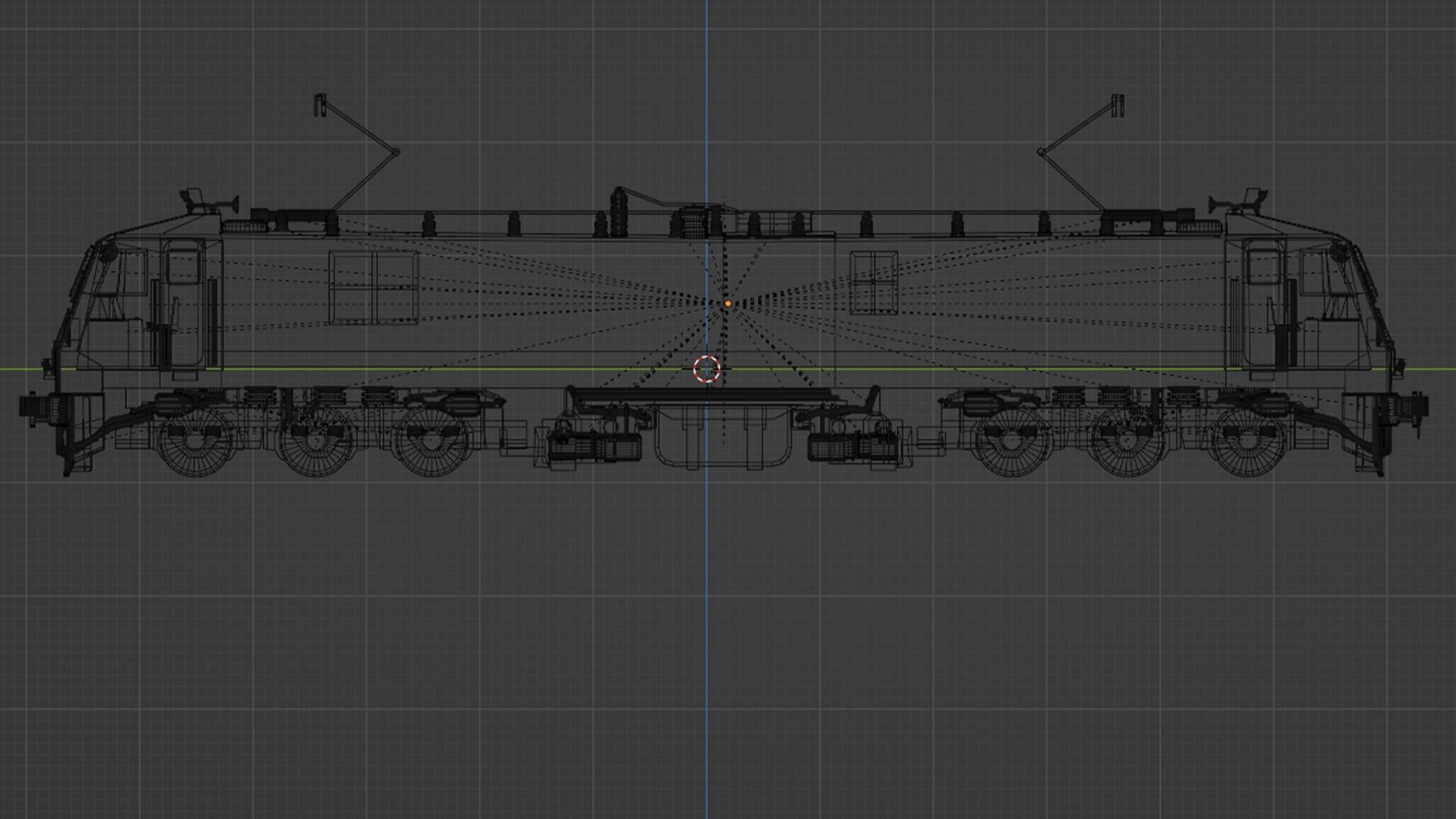 3D model Indian Railways Engine WAP 9 VR / AR / low-poly | CGTrader