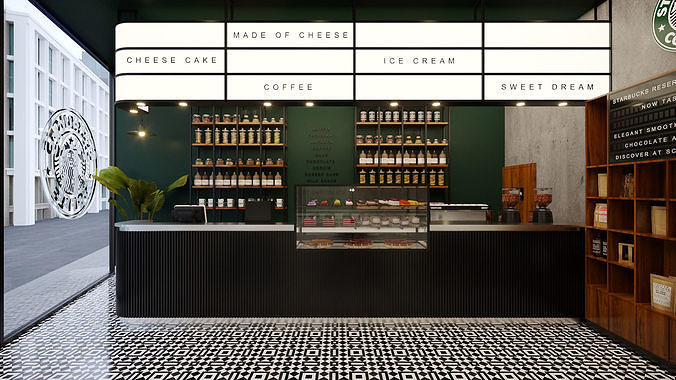 Starbucks Counter Design