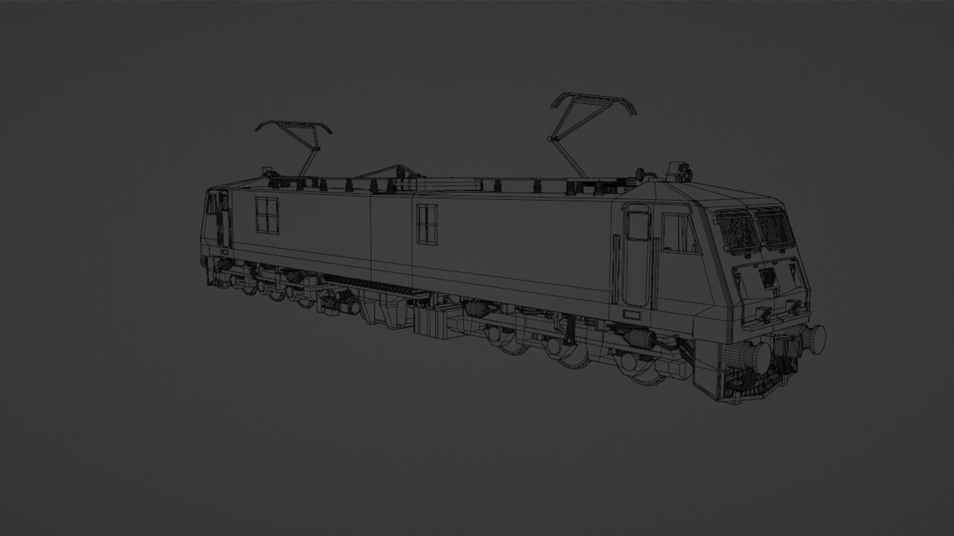 3D model Indian Railways Engines WAP 7 and WAG 9 combo VR / AR / low-poly | CGTrader
