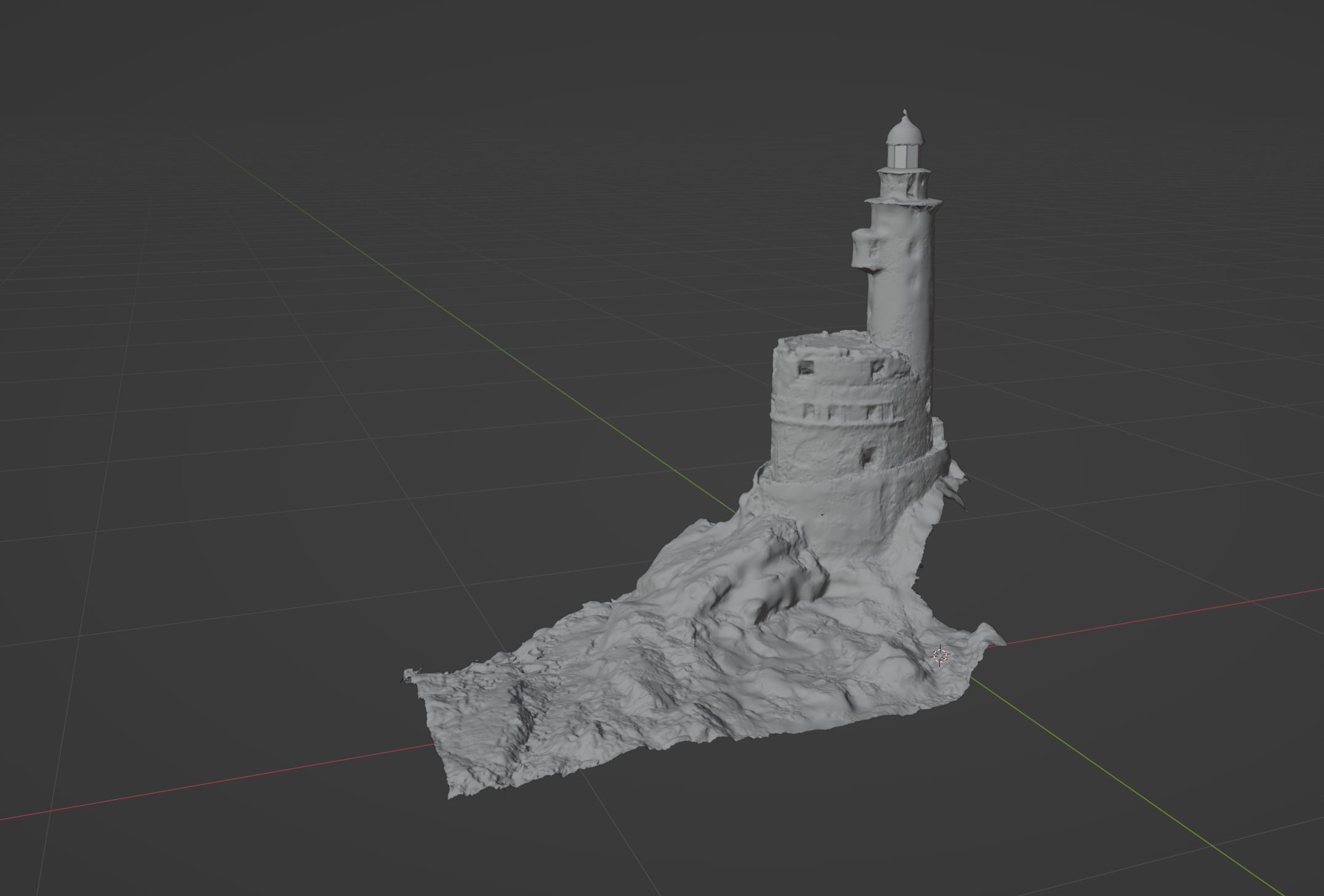 Lighthouse Photoscan 3D model | CGTrader