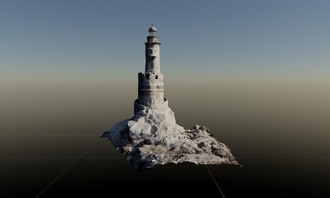 Lighthouse Photoscan 3D model | CGTrader