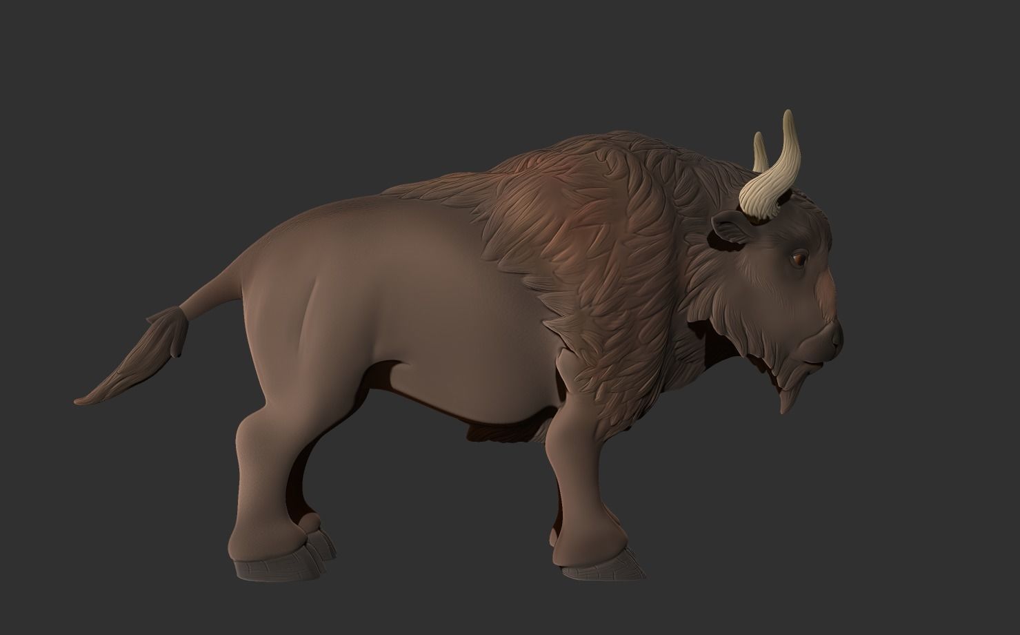 Bison 3D model | CGTrader