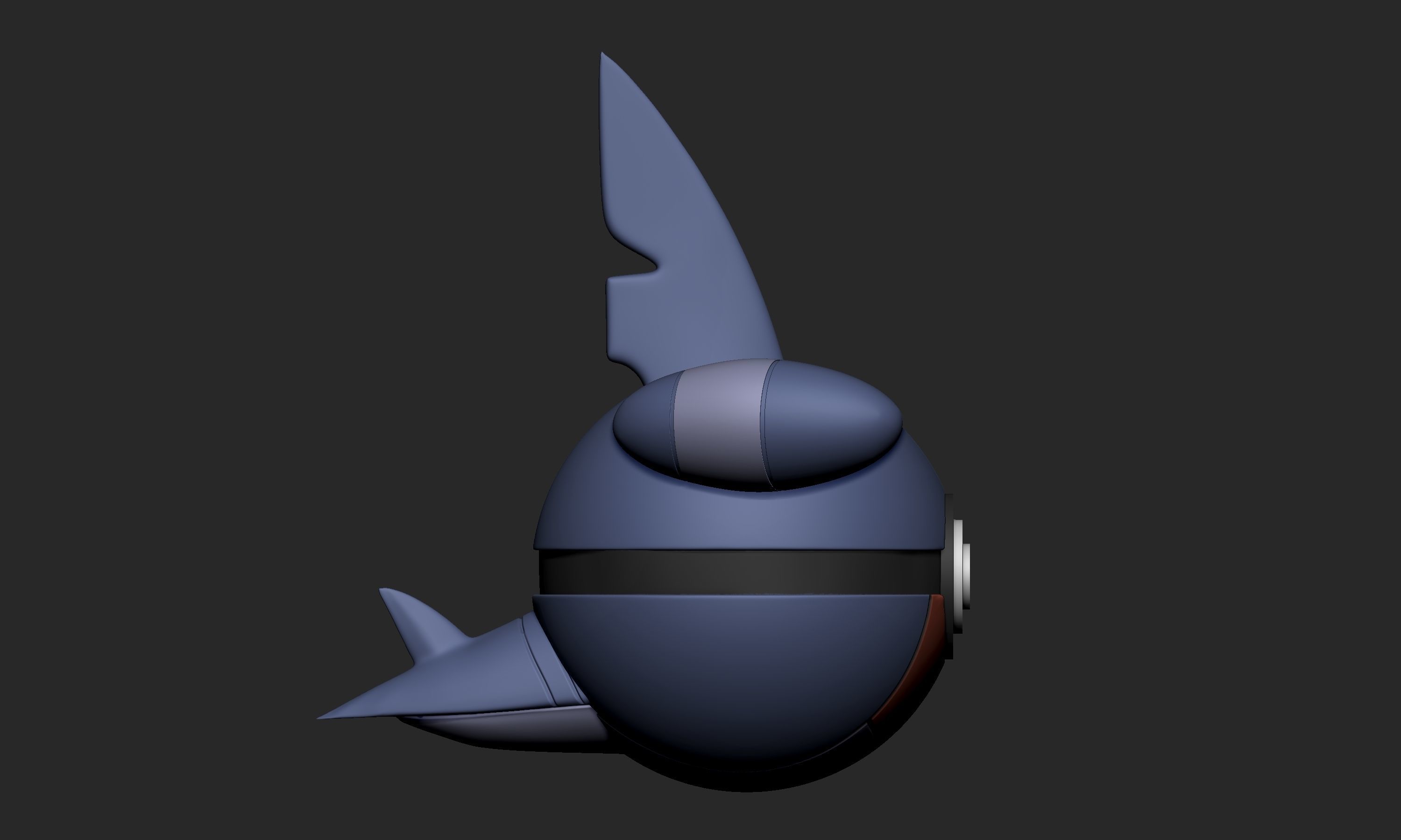 Pokemon Gible Gabite Garchomp Pokeball 3D model 3D printable | CGTrader