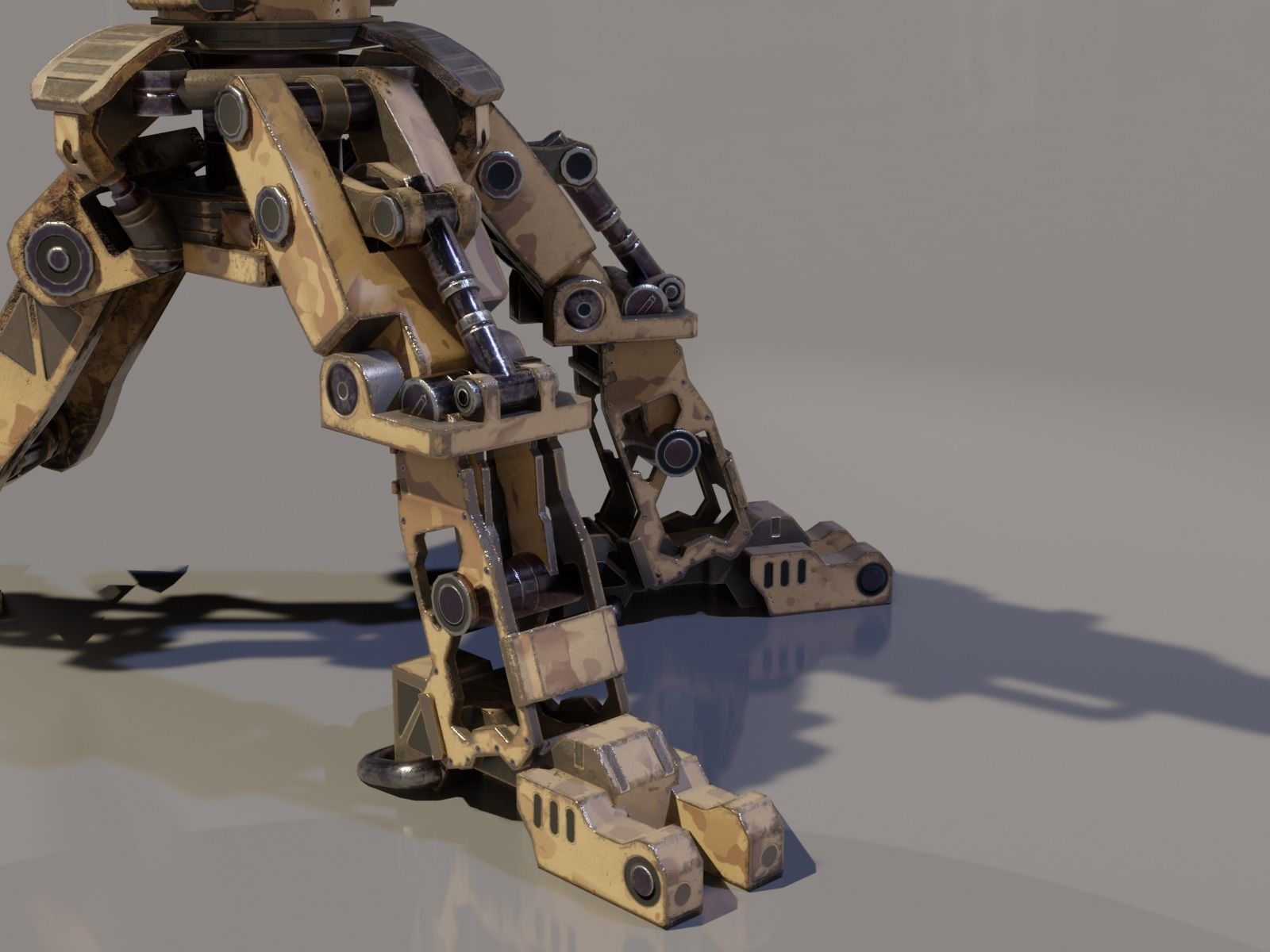 3D model Game ready sentry gun turret Unreal Engine Unity VR / AR / low ...