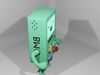 3D model BMO From the Cartoon Network series Adventure Time VR / AR ...
