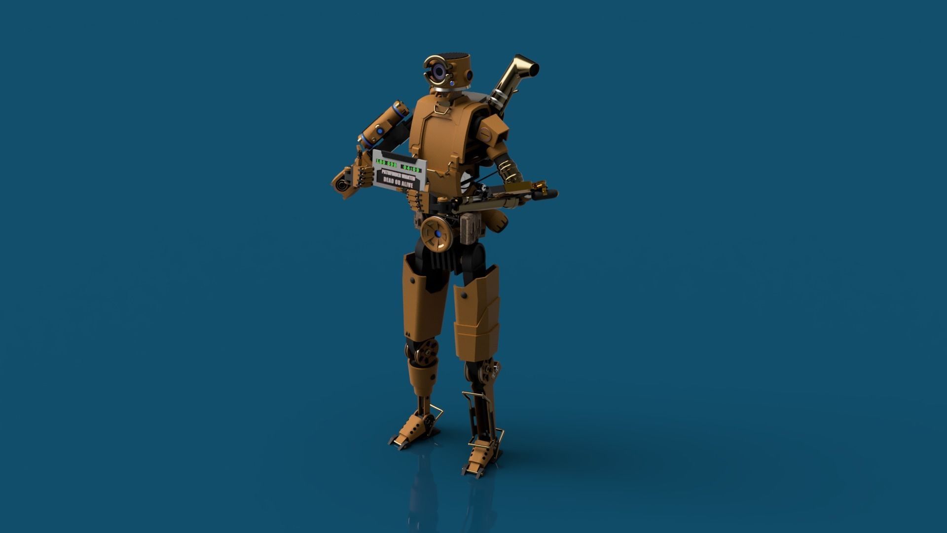 Pathfinder Apex Legends 3D model 3D printable | CGTrader