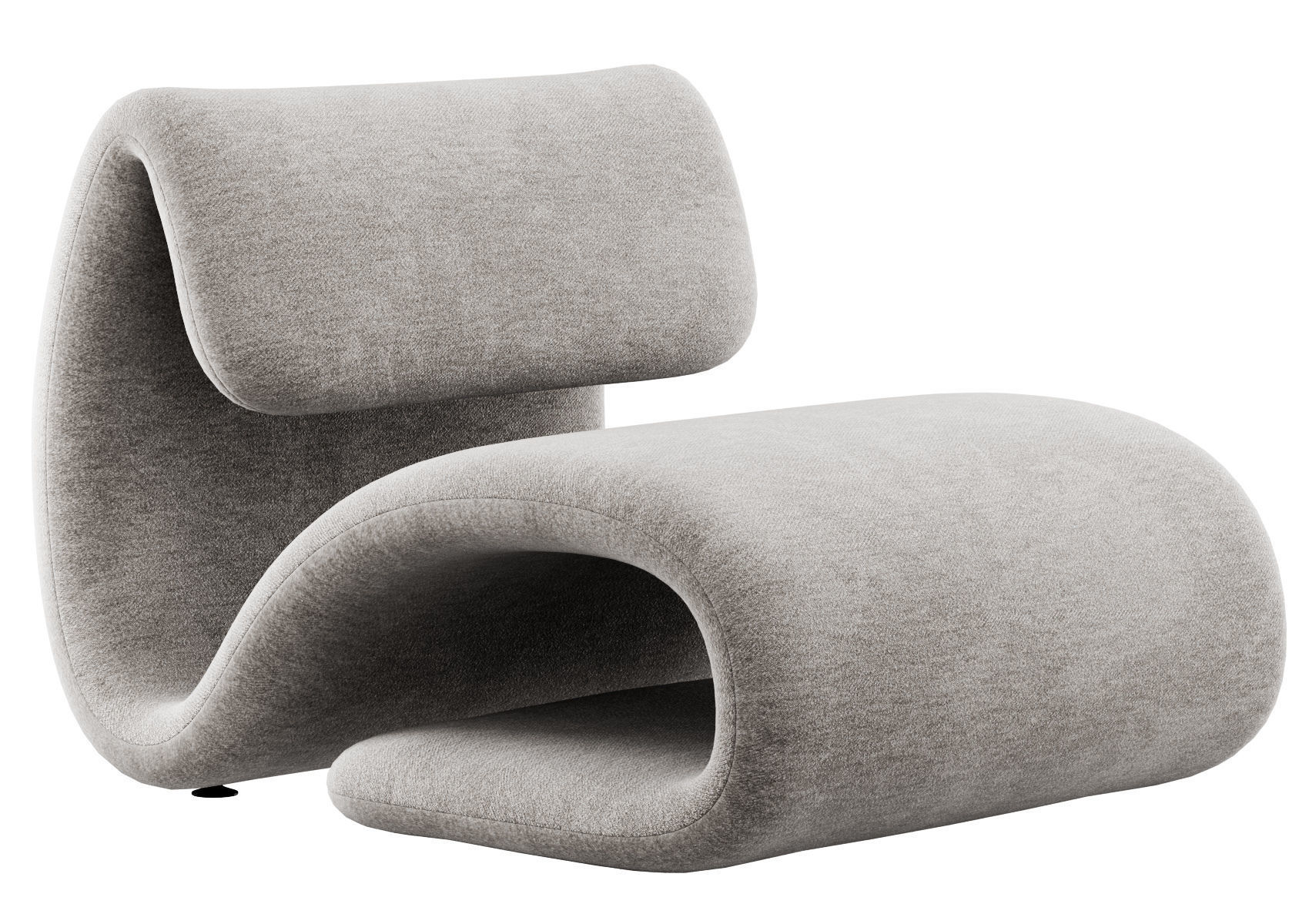 Dubna Lounge Chair by Dan Form 3D model | CGTrader