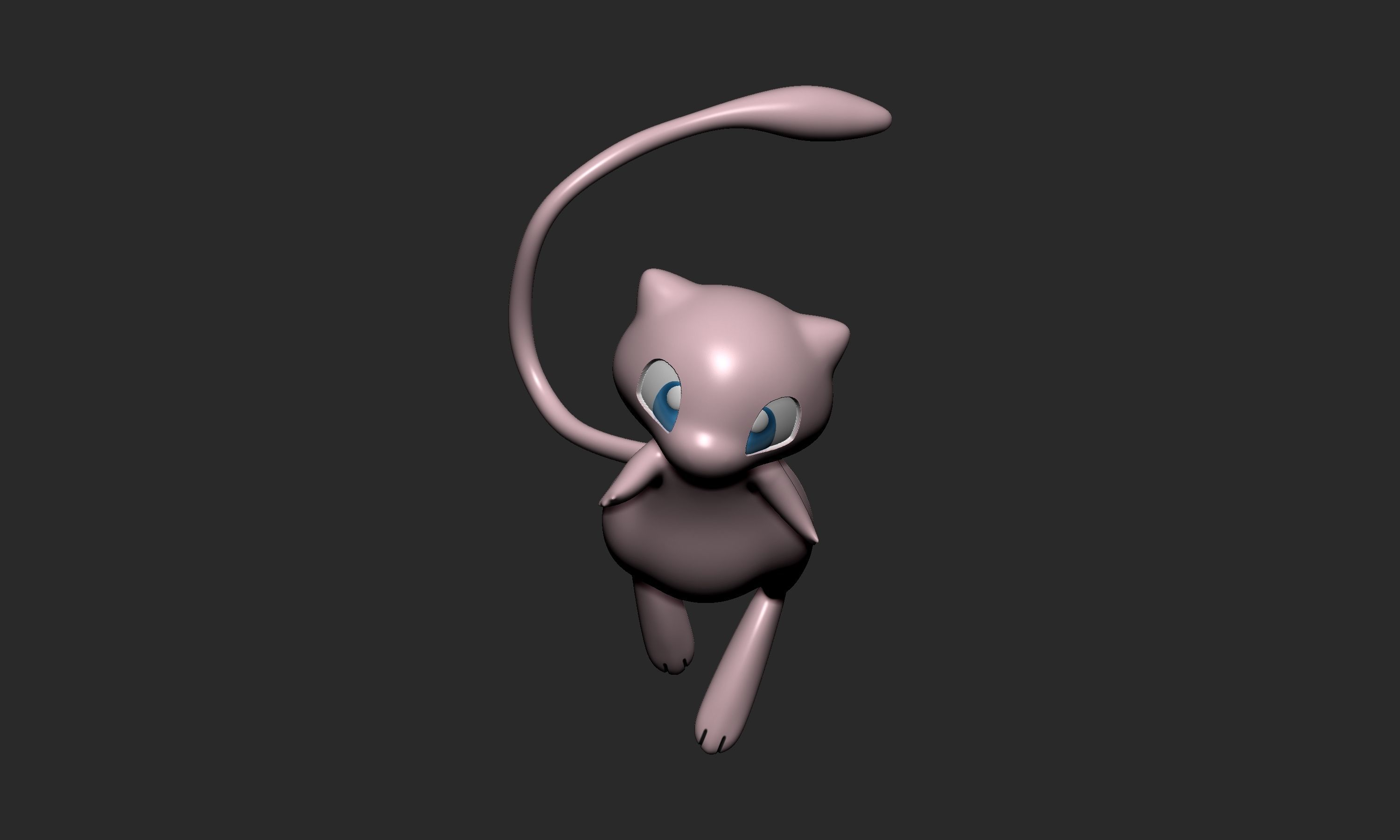 Pokemon - Mew with 2 poses 3D model 3D printable | CGTrader