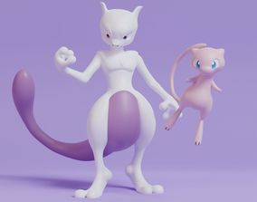 Mewtwo 3D Printing Models | CGTrader