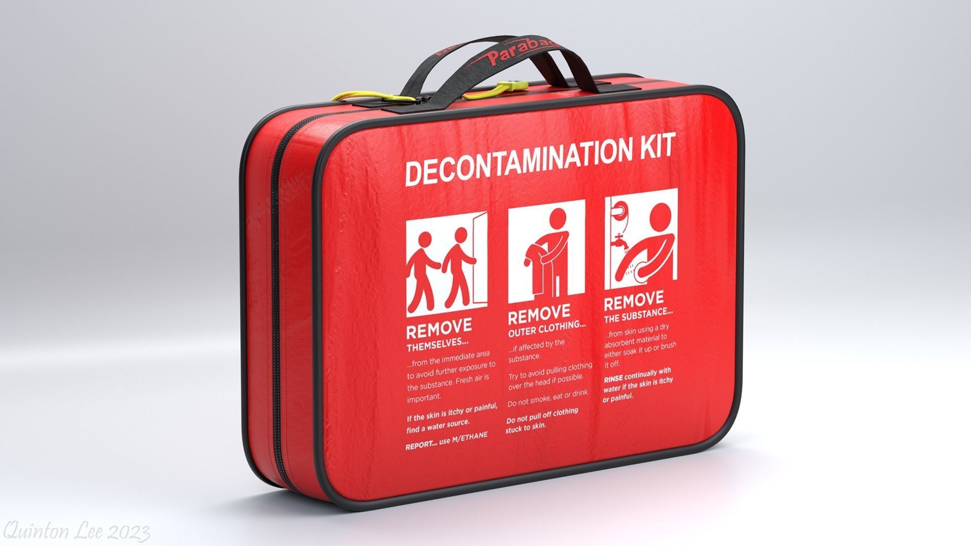 3D model SP Parabag Decontamination Kit VR / AR / low-poly | CGTrader
