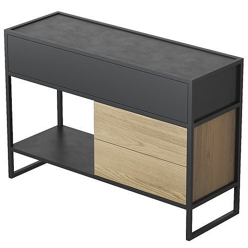 Cubo Contemporary chest of drawers 212 3D model | CGTrader