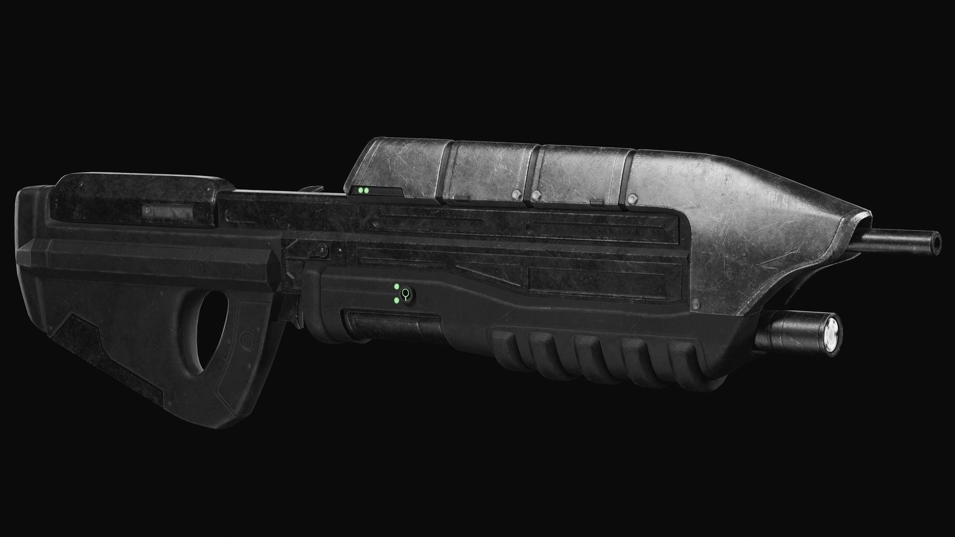 3D model MA5C Assault Rifle Model VR / AR / low-poly | CGTrader