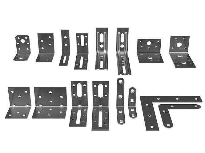 Bracket 02 3D model | CGTrader