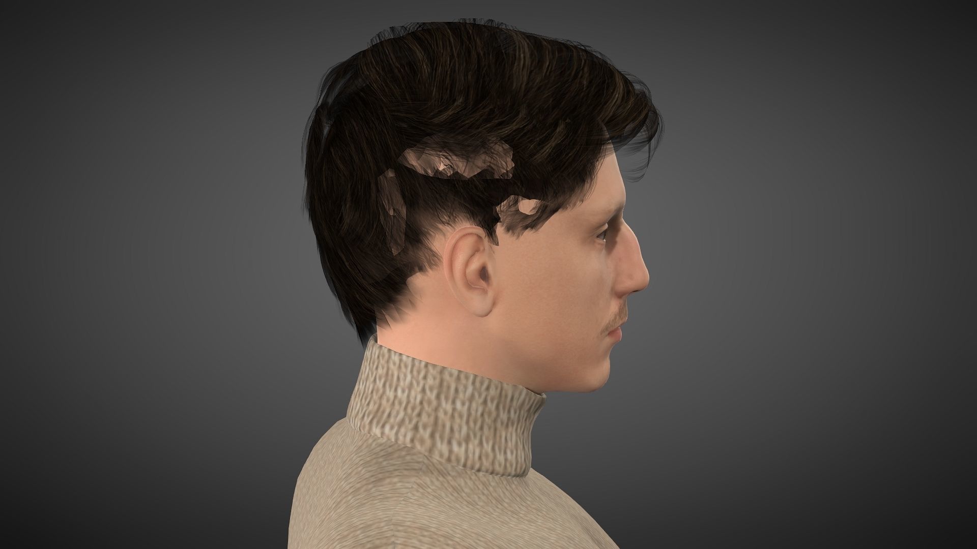 3D model Paul Adams VR / AR / low-poly | CGTrader
