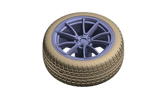 Custom Rim 1 printable 3D model 3D printable | CGTrader