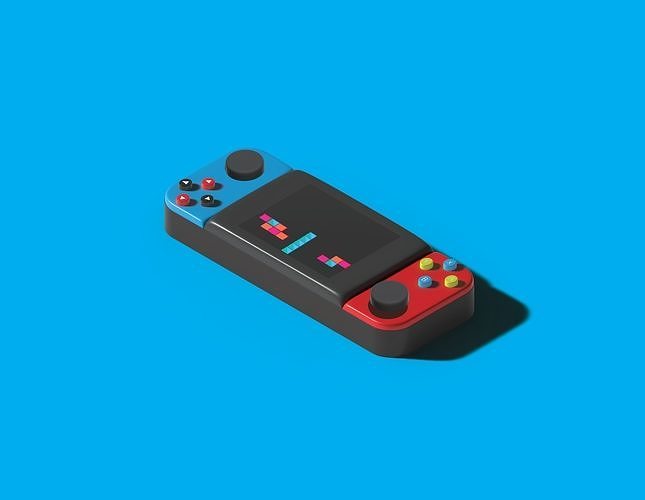 Gamepad 3d model 3D model animated | CGTrader
