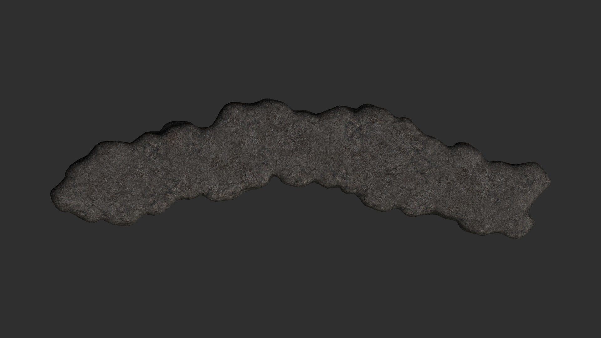 Rock Walkway 3 - Base free VR / AR / low-poly 3D model | CGTrader