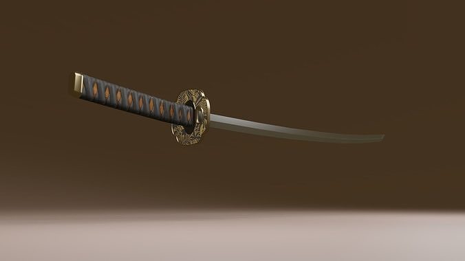 3D model Samurai sword VR / AR / low-poly | CGTrader