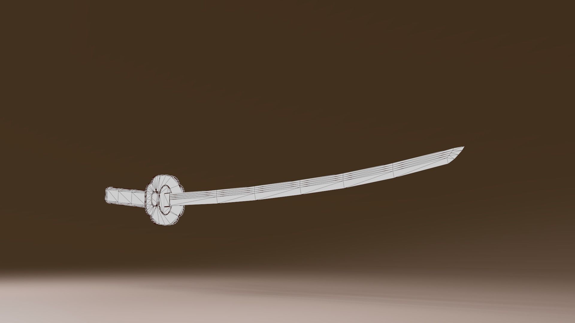 3D model Samurai sword VR / AR / low-poly | CGTrader