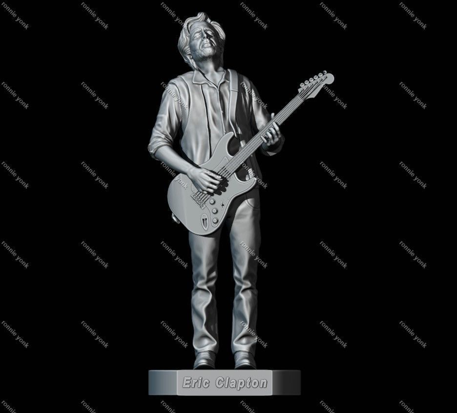 eric clapton 3d printing 3D model 3D printable | CGTrader