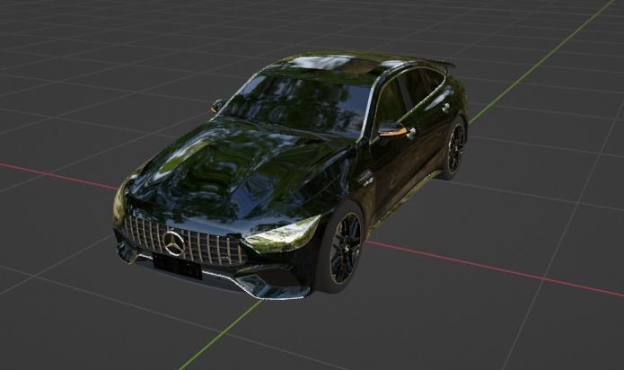 Mercedes Gt63 Amg 3D model | CGTrader