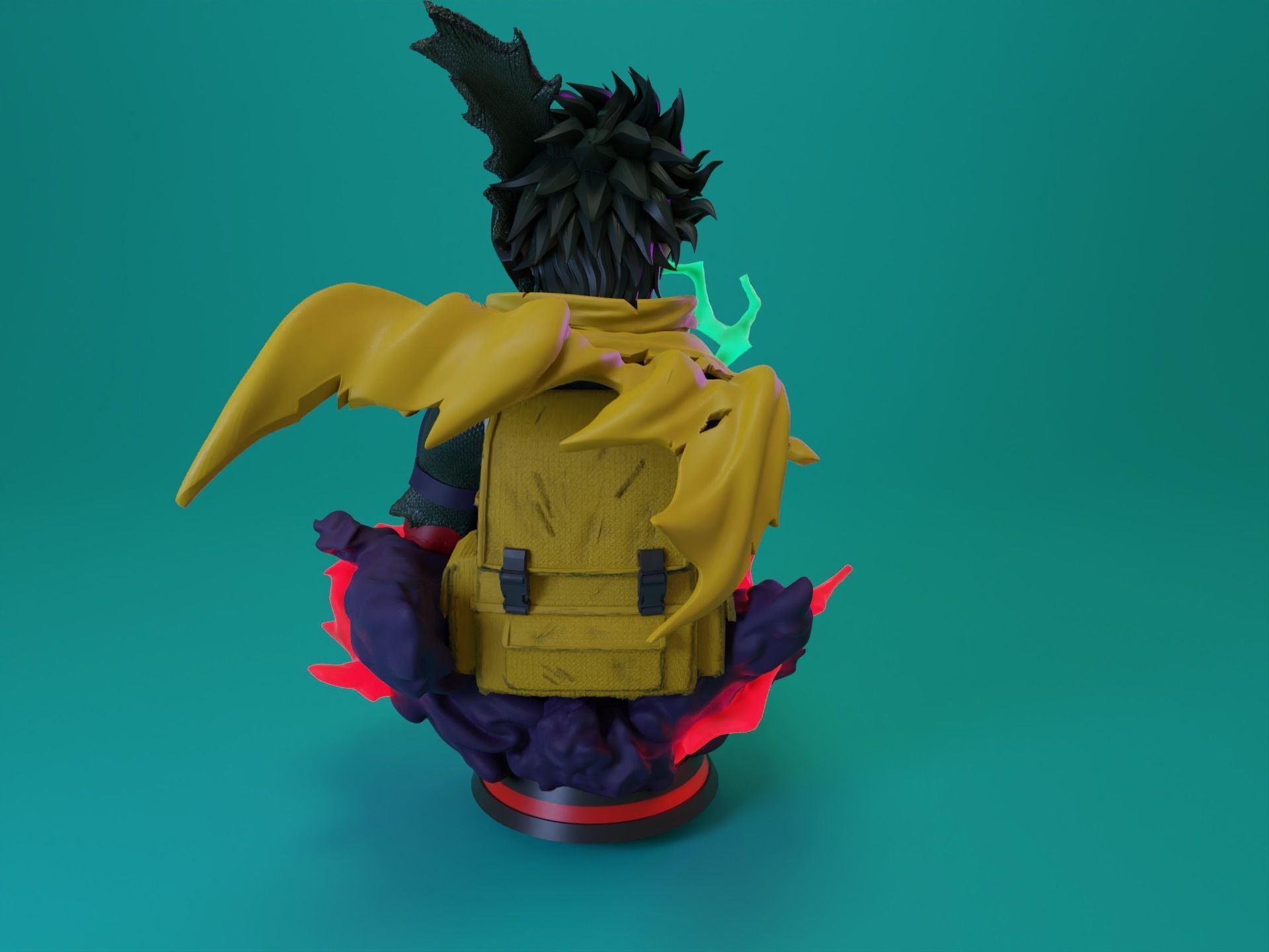Deku Seinen - Midoriya Izuku 3D model 3D printable | CGTrader