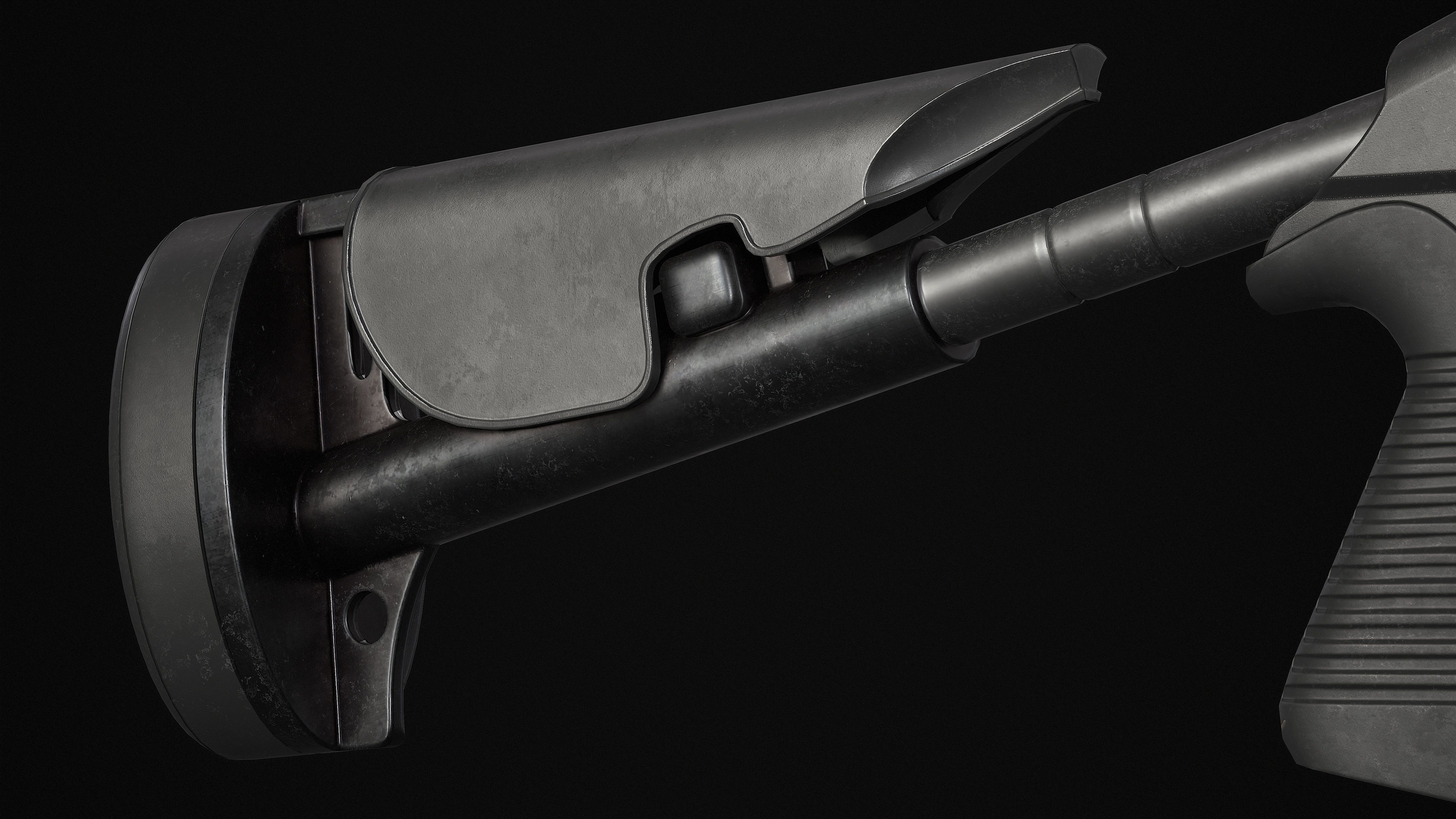 3D model Benelli M4 Shotgun VR / AR / low-poly | CGTrader