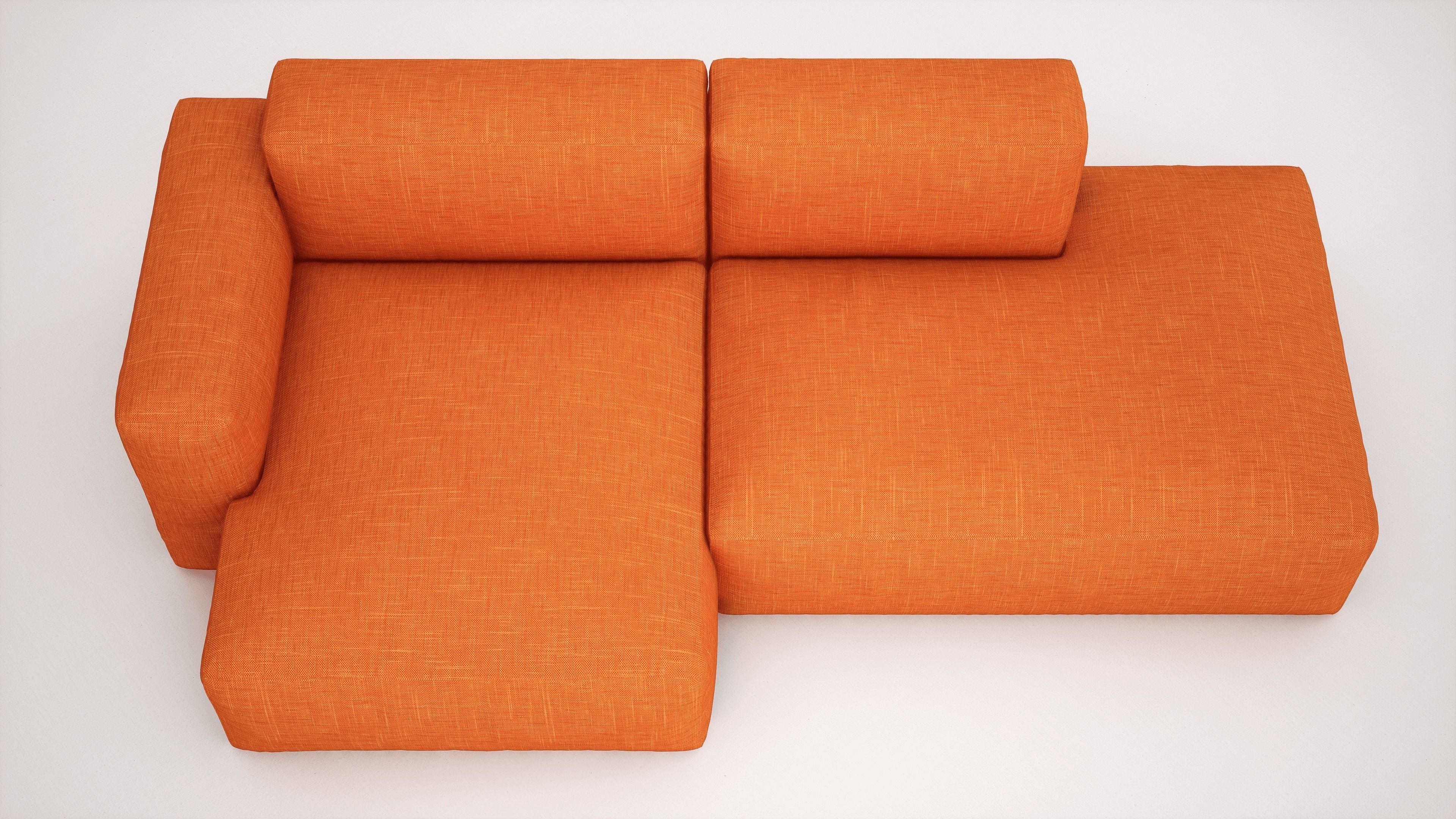 3D model Mags Soft Low Sectional - Chaise sofa VR / AR / low-poly ...
