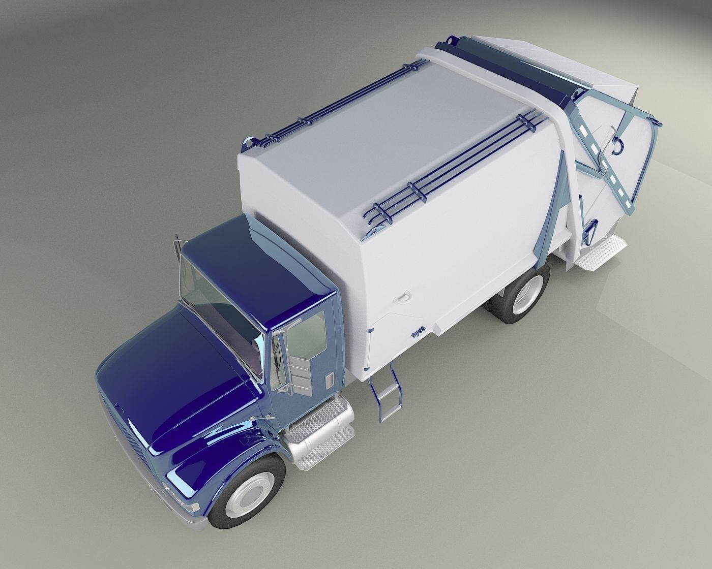 3D model Garbage Truck 3D model VR / AR / low-poly | CGTrader